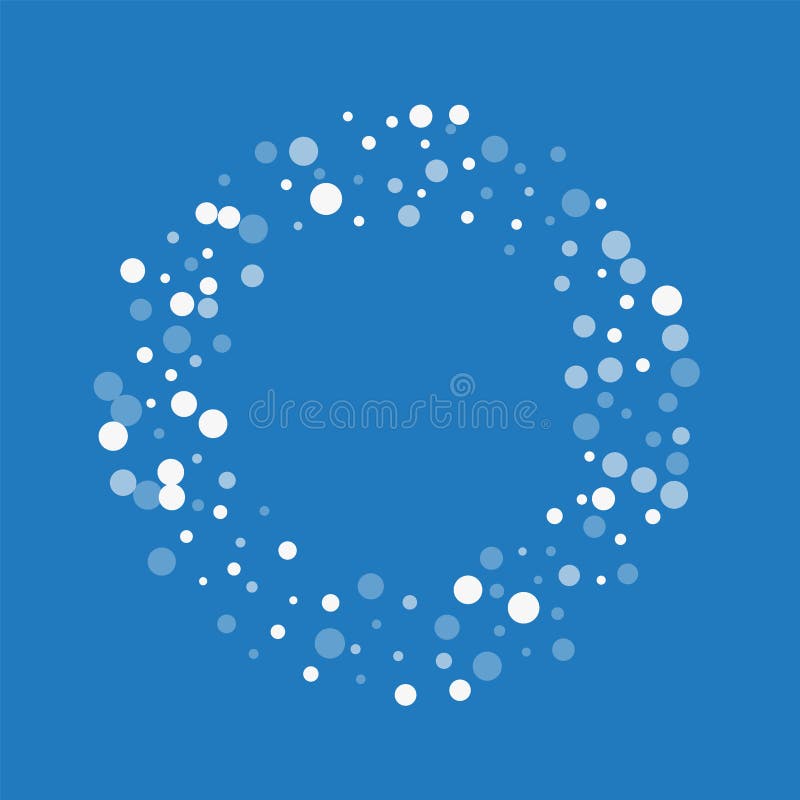 Falling white dots. stock vector. Illustration of particles - 111014850