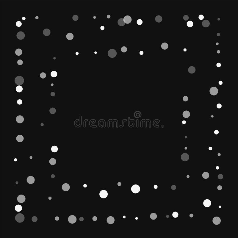 Falling white dots. stock vector. Illustration of bright - 122476343