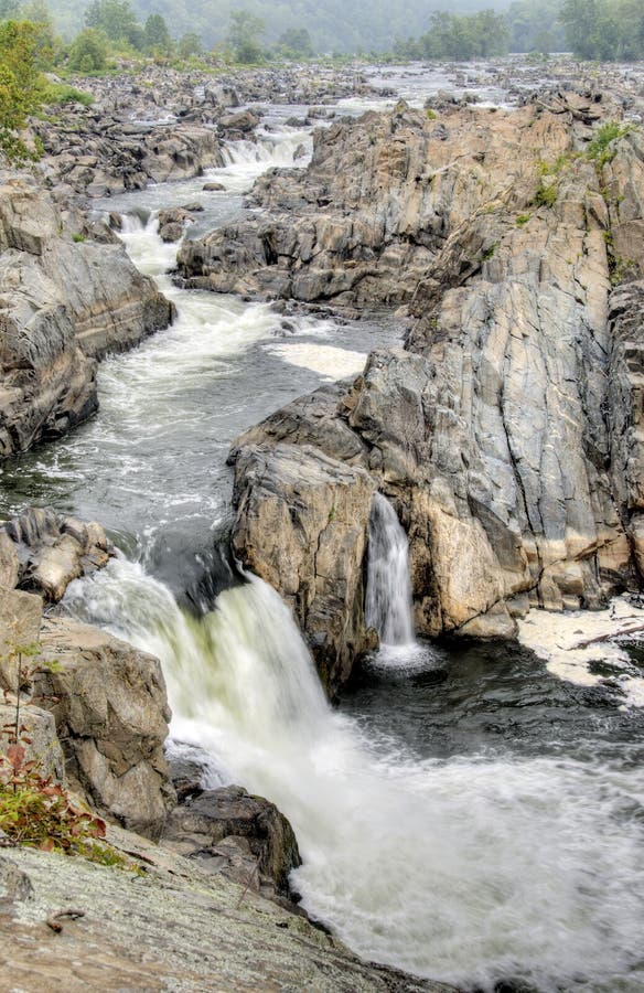 Potomac Falls stock photo. Image of waterfall, greatfalls - 2723152