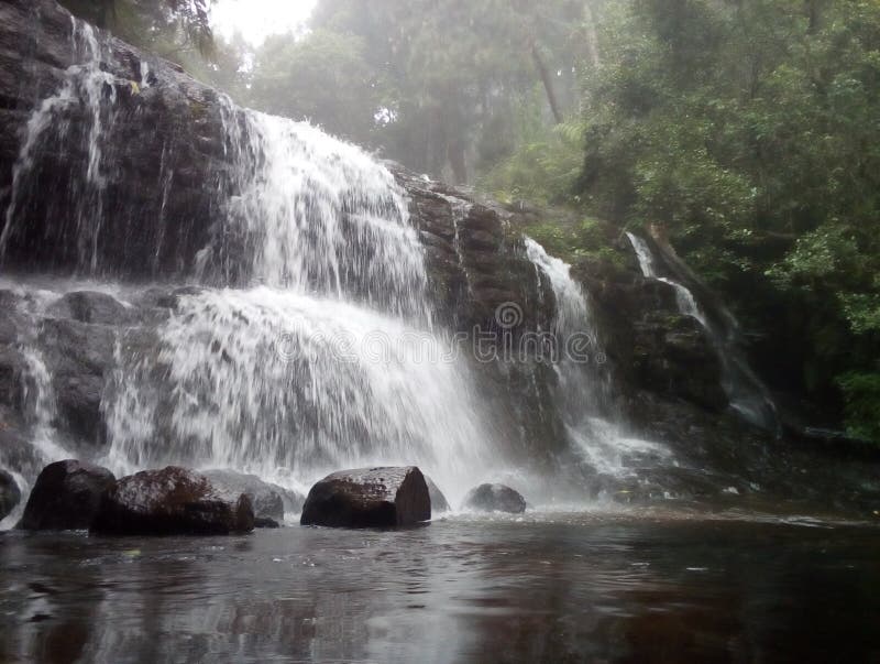Falls stock photo. Image of silver, stream, waterfall - 97956540