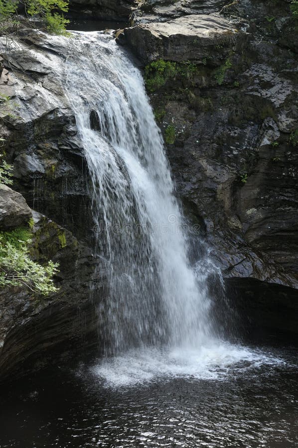 Falls of Falloch stock photo. Image of glen, water, vertical - 157317618