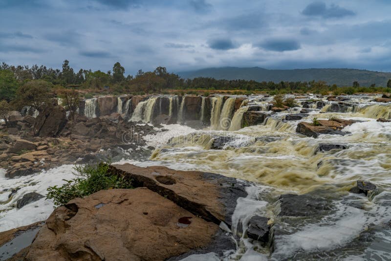 14 falls in Thika Kenya stock photo. Image of clouds - 268712986