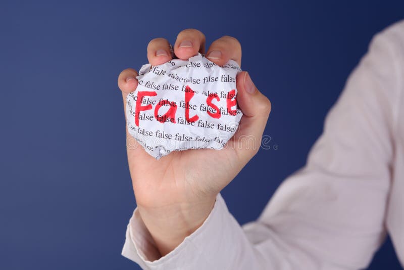 Falsch stockfoto. Bild von schlagen, frau, kugel, wort - 45405282