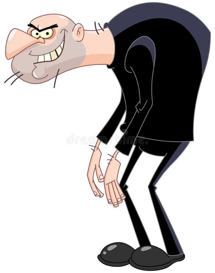 Falscher Mann vektor abbildung. Illustration von verbrechen - 50690409