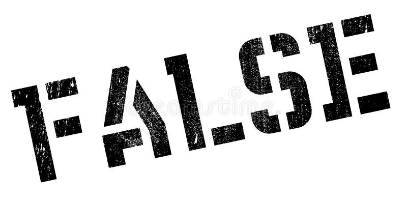 FALSCHER Stempel vektor abbildung. Illustration von ungenau - 82559154