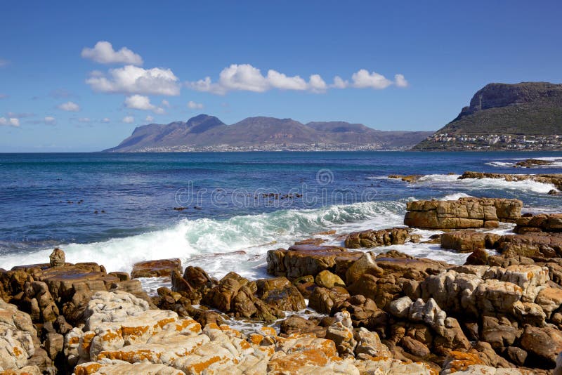 False Bay, Cape Town stock image. Image of africa, false - 31943145
