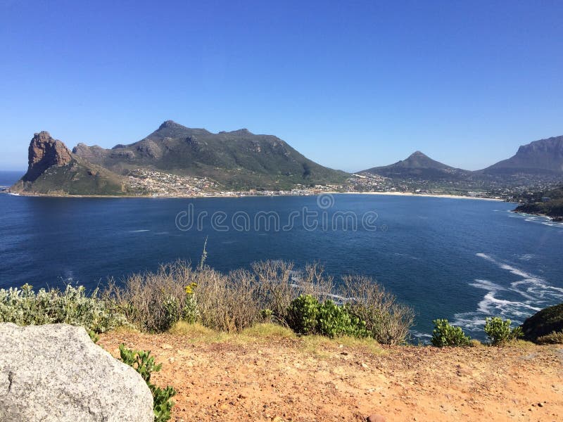 False Bay Outside of Cape Town South Africa Stock Photo - Image of ...
