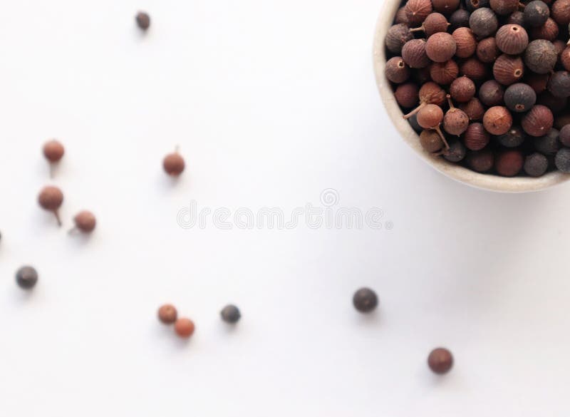 False Black Pepper Spice stock image. Image of curries - 136089413