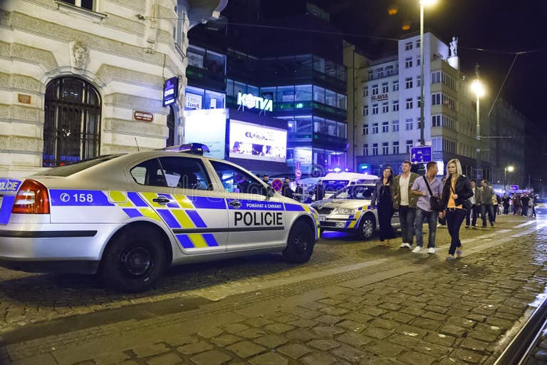 False Bomb Attack in Prague Editorial Image - Image of lights, bomb ...