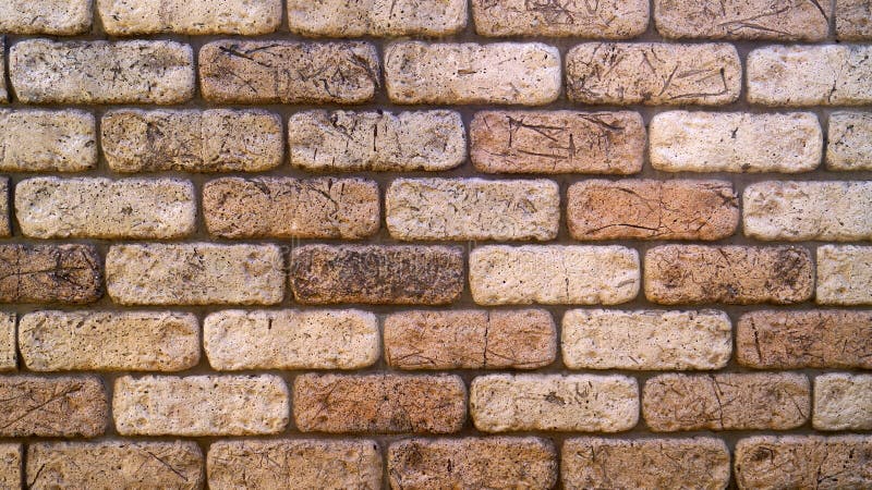 False Bricks Wall Pattern Texture Background Stock Image - Image of ...