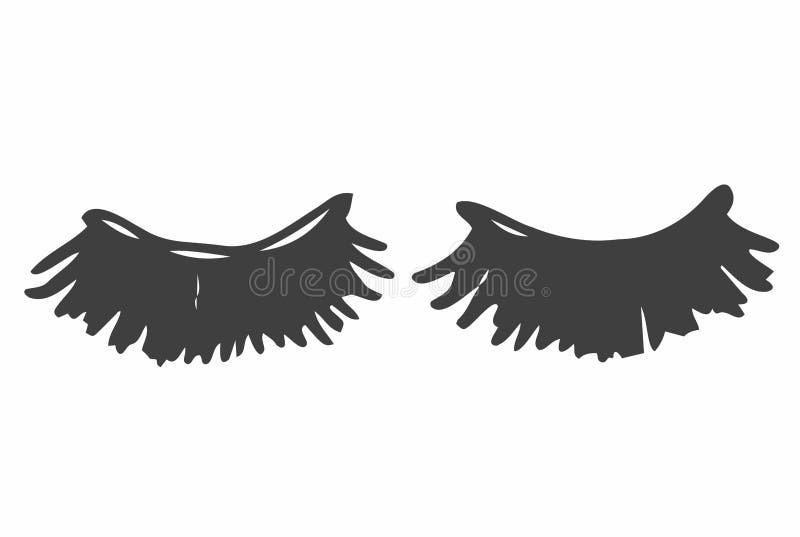 Hand Fake Eyelashes Stock Illustrations – 81 Hand Fake Eyelashes Stock ...