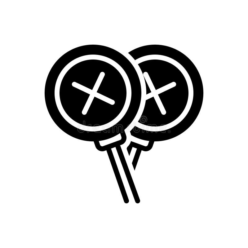 Black Solid Icon for False, Fabled and Phoney Stock Vector ...