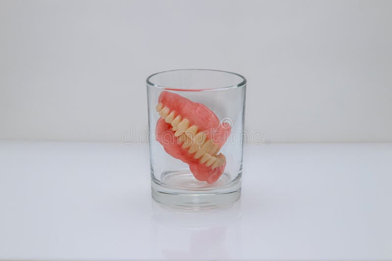 False jaw. stock image. Image of denture, mouth, orthodontist - 235503033