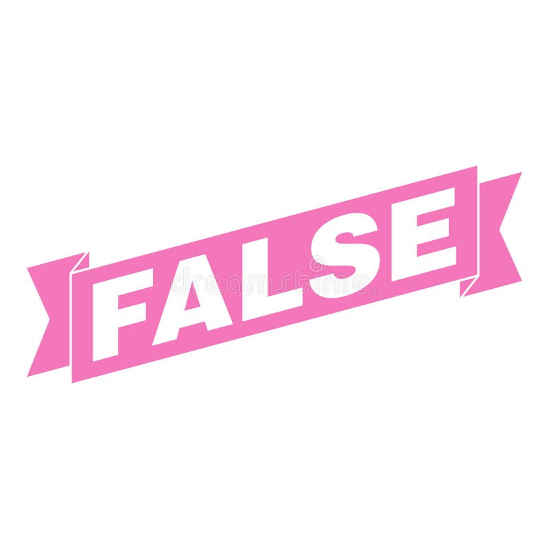 False Letter Rubber Stamp Template Design Stock Vector - Illustration ...