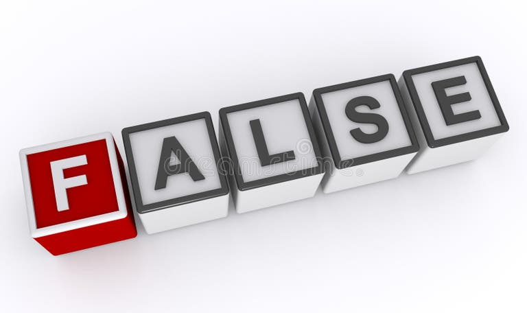 False word block on white stock illustration. Illustration of news ...