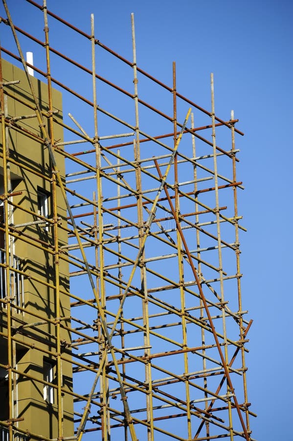 Falsework stock image. Image of line, geometric, girder - 21164189