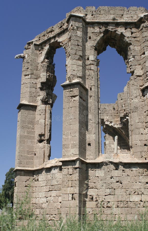 Famagouste ruins - Cyprus stock image. Image of culture - 8332807