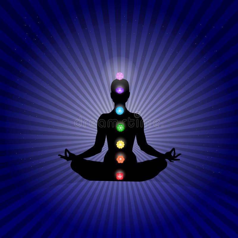 Seven Human Chakras, Vector Illustration. Stock Vector - Illustration ... Seven Human Chakras, Vector Illustration. Stock Vector - Illustration ...