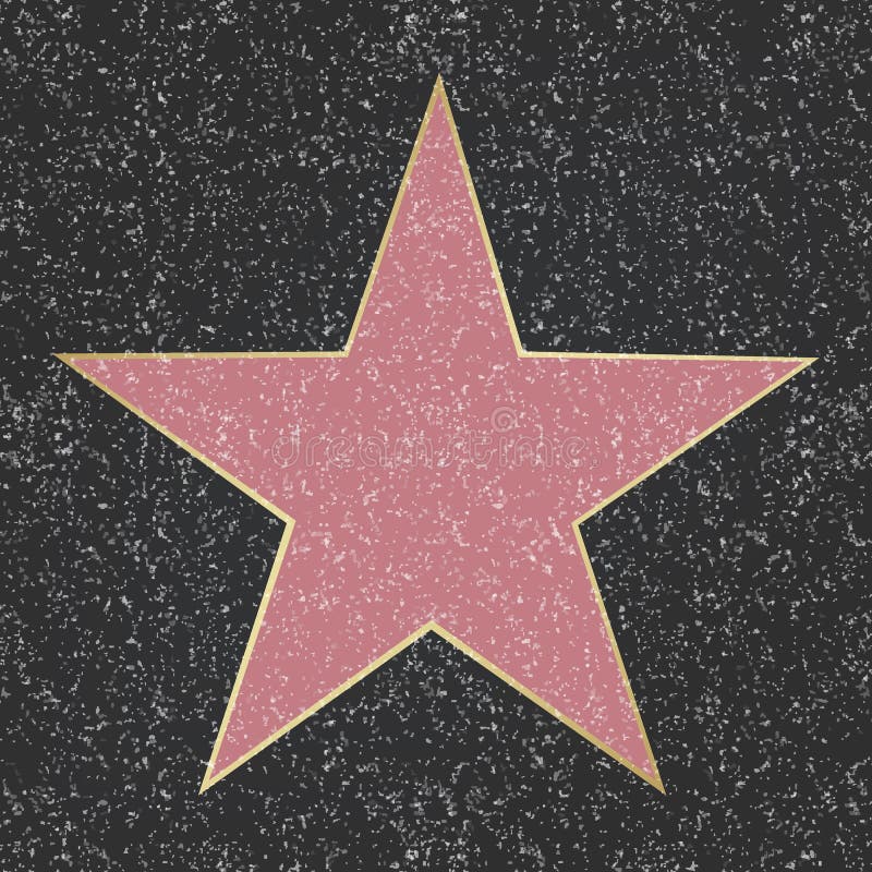 Fame Star stock vector. Illustration of sign, movie - 212198121