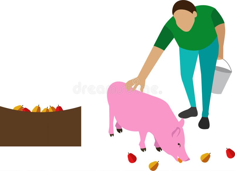 Feeding Pig Stock Illustrations – 677 Feeding Pig Stock Illustrations ...