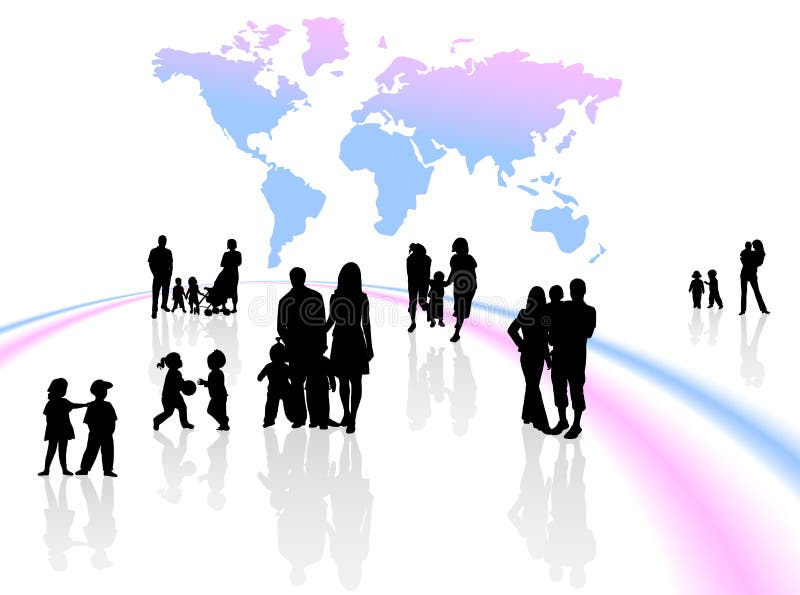 Family and abstract stock vector. Illustration of design - 7974952