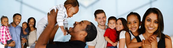 Families stock image. Image of african, child, minority - 59433137