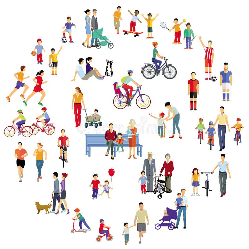 Vrije Tijd En Vrije Tijd. Geel. Ontspanning. Zomertijd. Opblaasbare ...