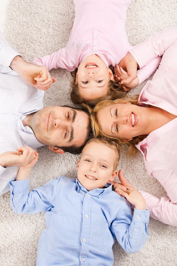Familiy portrait stock photo. Image of adult, father, faces - 9935704