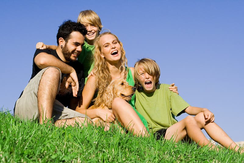 Family-fun 7 stock photo. Image of carry, playful, nature - 10702164