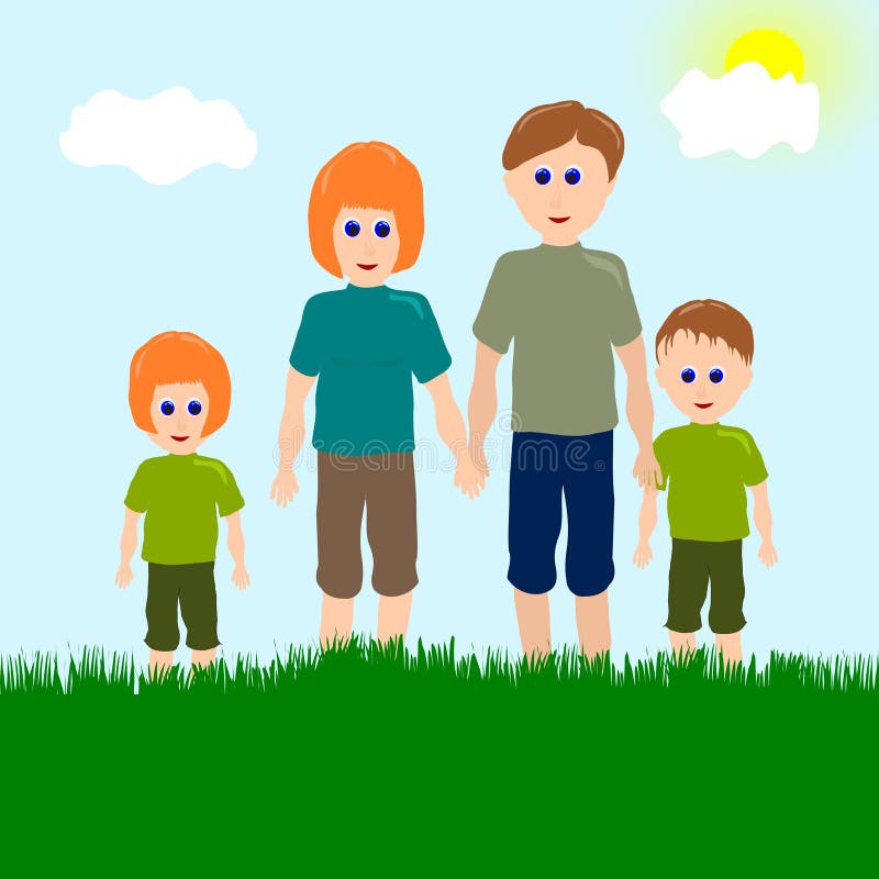 Offspring Parents Stock Illustrations – 574 Offspring Parents Stock ...