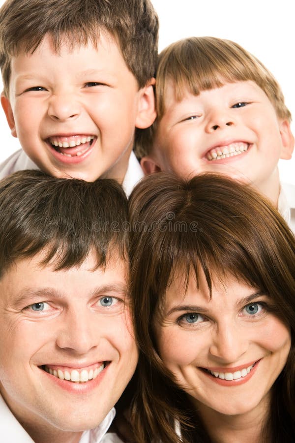 Happiness large family stock photo. Image of togetherness - 7515272