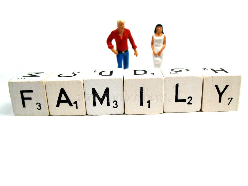 Family Chain stock photo. Image of shape, team, conceptual - 7430474