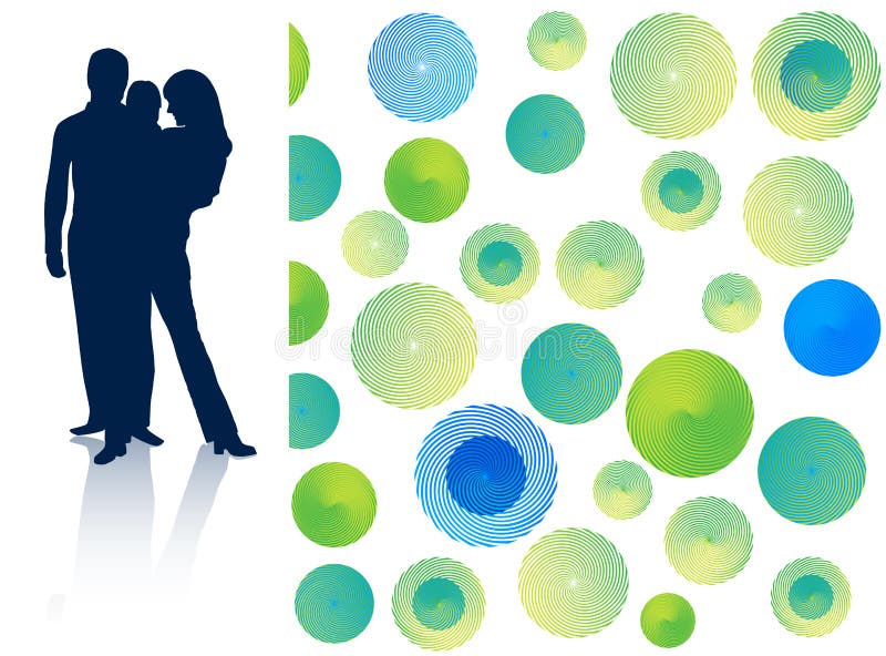 Family and abstract stock vector. Illustration of design - 7974952