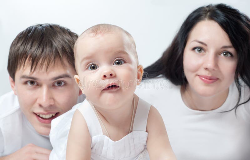 Family stock image. Image of holds, hugging, born, children - 4441215