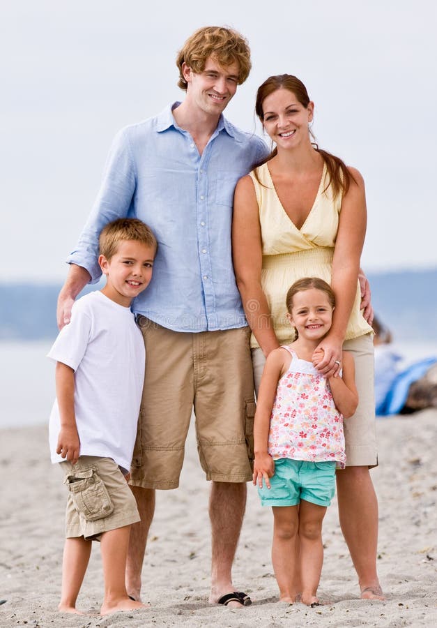 Typical American Family stock photo. Image of blond, body - 6211558