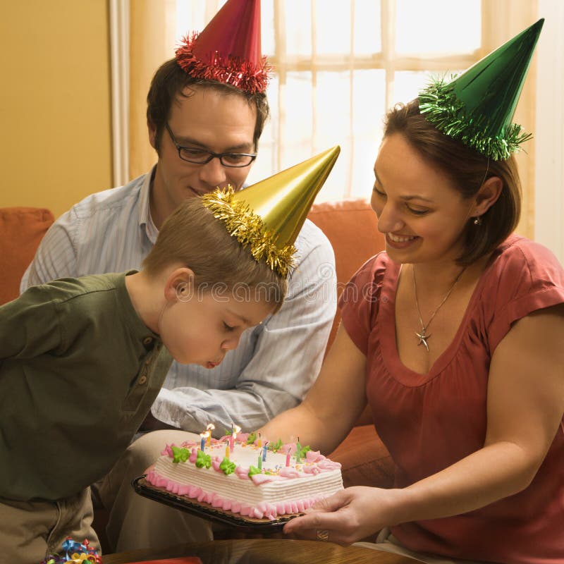 Family birthday party. stock photo. Image of family, party - 2432166