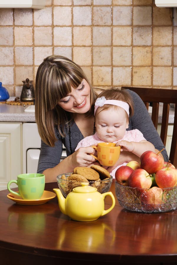 Family breakfest stock photo. Image of family, caucasian - 18596260