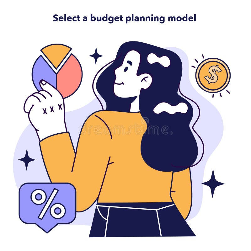Family Budgeting Concept. Select a Budget Planning Model To Keep Stock ...
