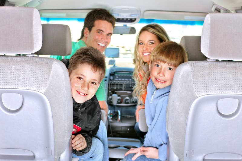 Family car stock image. Image of caucasian, automobile - 13435535