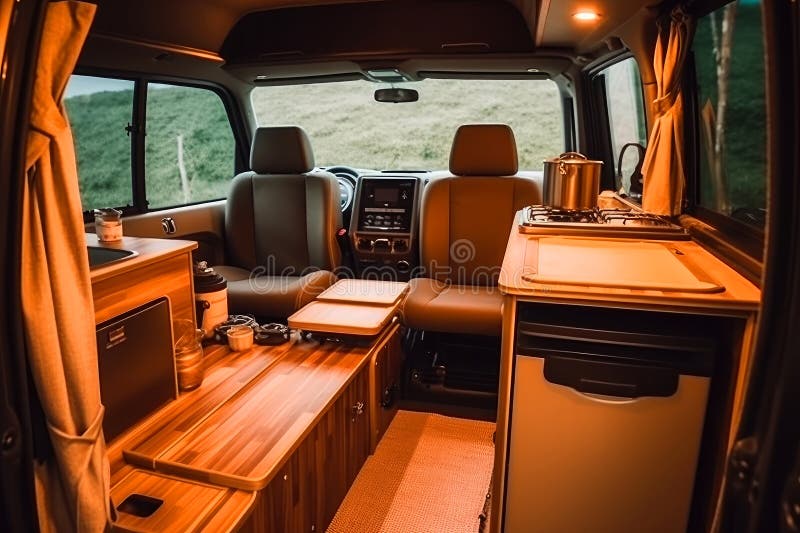 Family Car Suv Conversion Camper, Interior Conversion Effect, Van Life ...