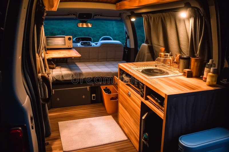 Family Car Suv Conversion Camper, Interior Conversion Effect, Van Life ...