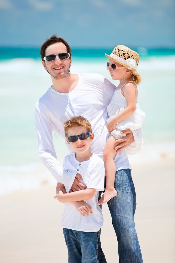 Family on Caribbean Vacation Stock Image - Image of caribbean, exotic ...