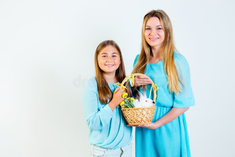 Family celebrating easter stock photo. Image of easter - 104492448