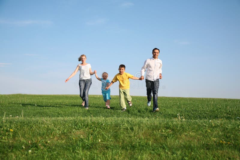 Family Doing Sports - Jogging Stock Photo - Image of jogging, fitness ...