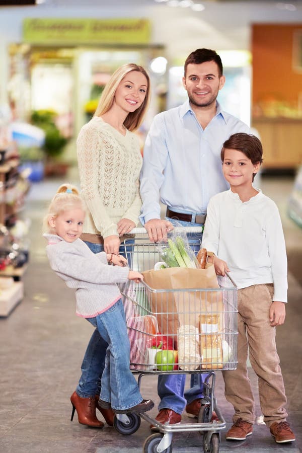 Happiness stock photo. Image of human, cart, female, casual - 29712224