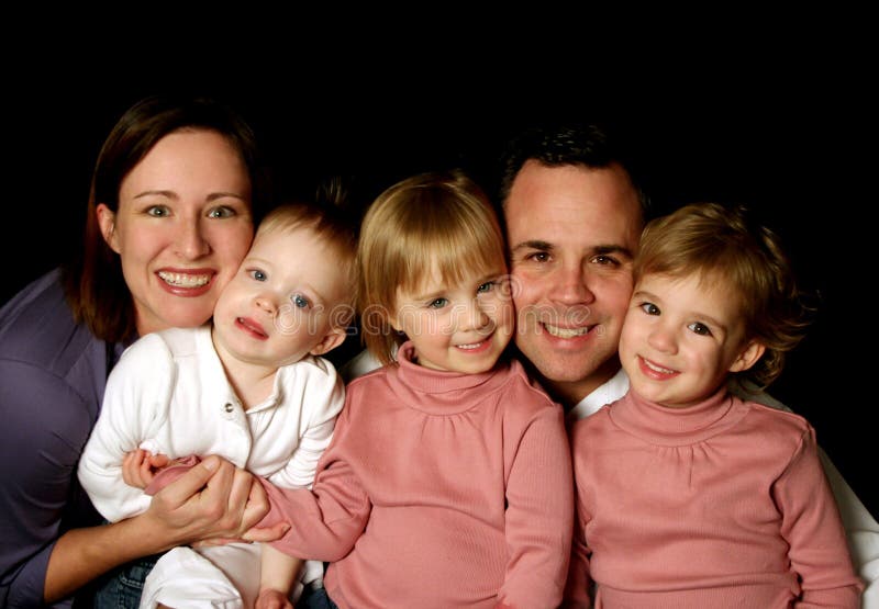 Family Closeness stock photo. Image of pose, togetherness - 4166298