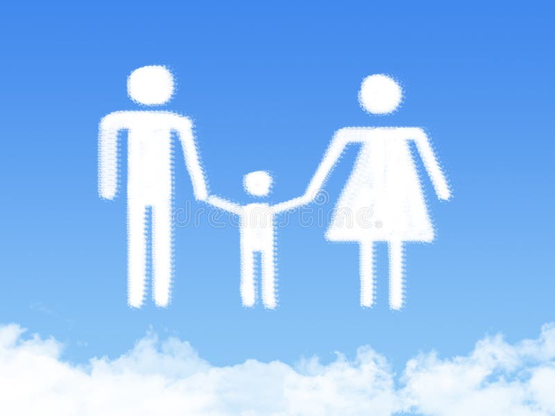 Family Tag Cloud stock illustration. Illustration of happiness - 36519407