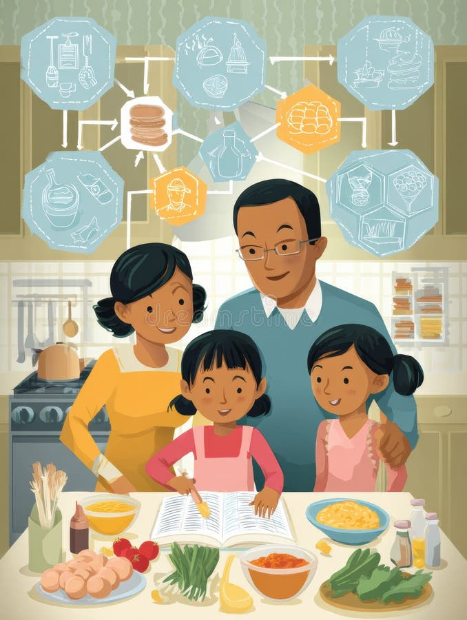 Engage the Whole Family with this Creative Recipe Planner Infographic ...