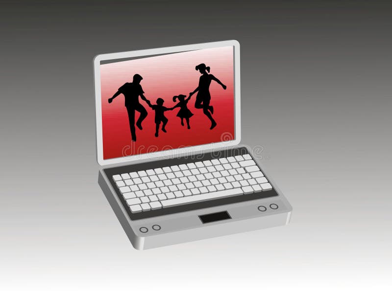Family Computer Stock Illustrations – 27,464 Family Computer Stock ...