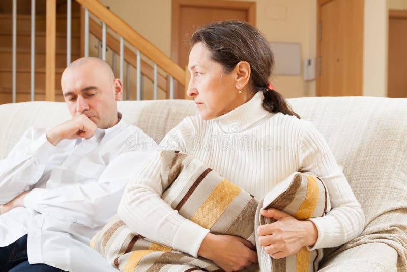 Family conflict. stock photo. Image of female, male, anger - 37962584